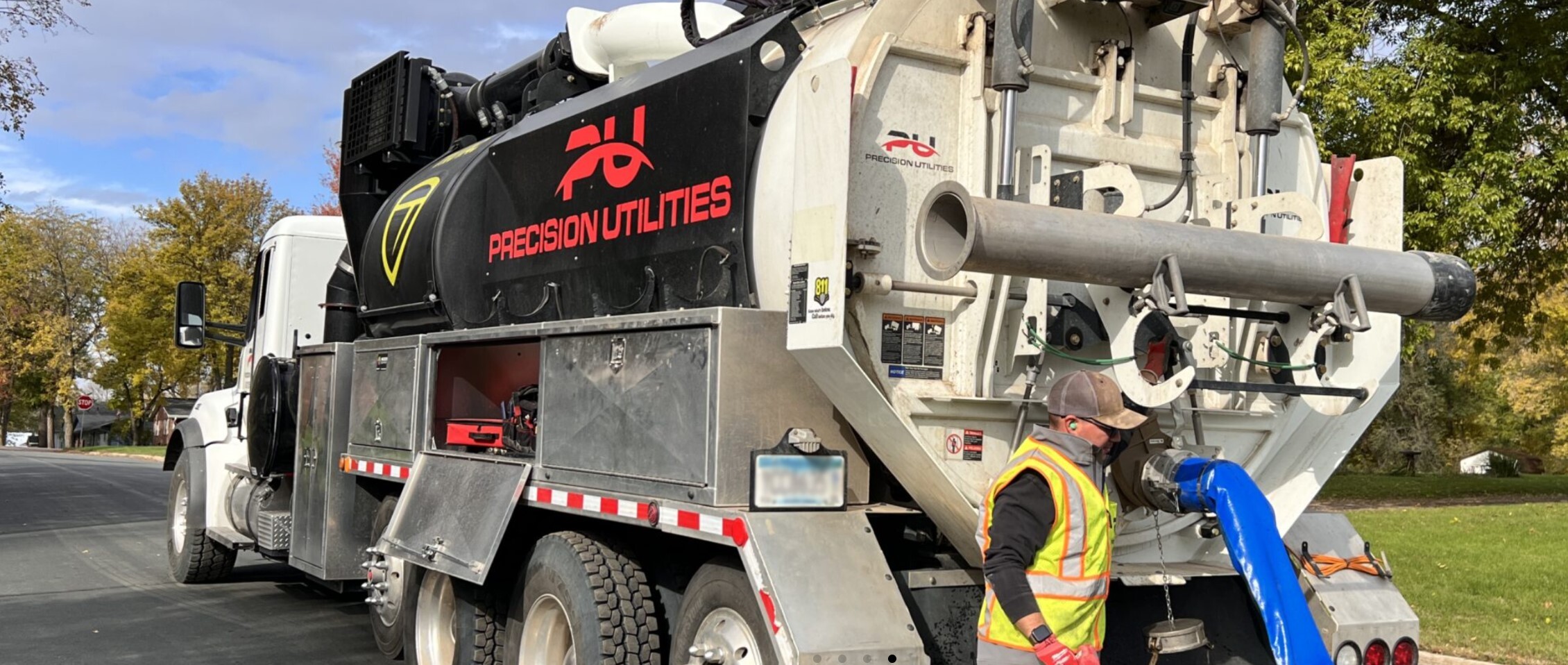 Precision Utilities Uses Hydro-Excavation for Emergency Utility Work